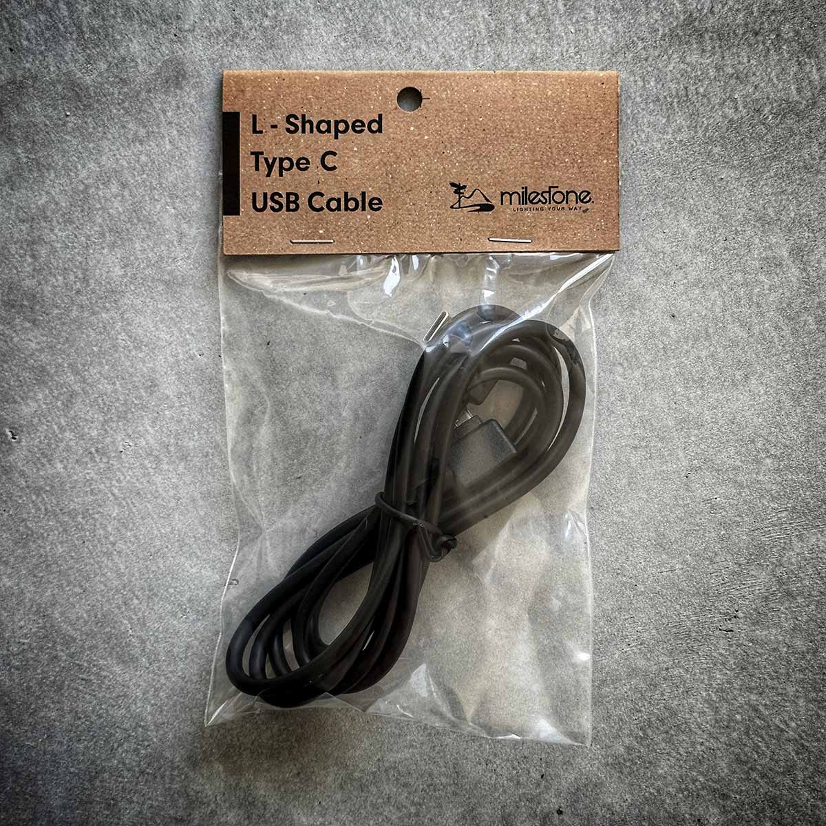 milestone / L-type Type-C USB cable – ROCK STEPPERS